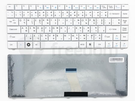 KEYBOARD คีย์บอร์ด Acer ASPIRE 4732 EMACHINES D525 D725 (TH-US) สีขาว