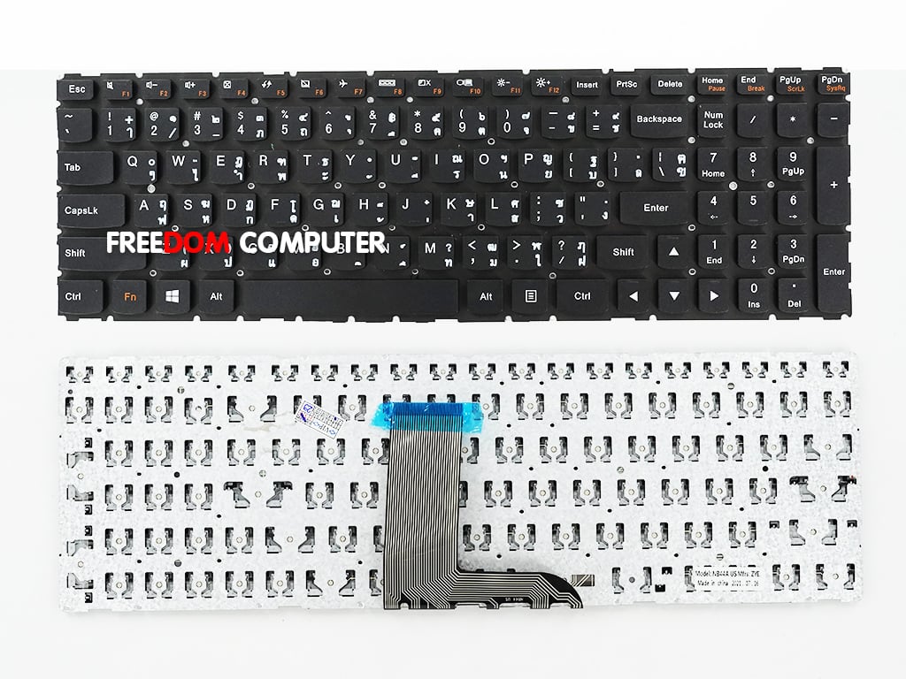 KEYBOARD IBM-LENOVO คีย์บอร์ด Lenovo IdeaPad 700-15ISK 700-15 Series ...