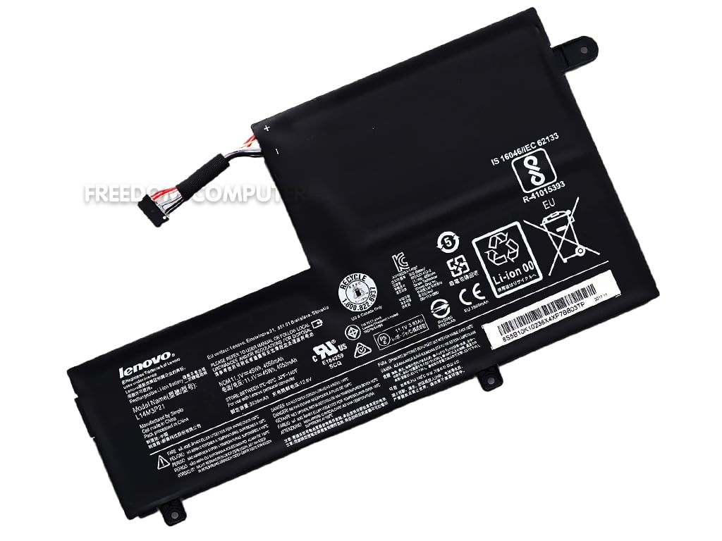 แบตเตอรี่โน๊ตบุ๊ค(แท้) L14M2P21 L14L2P21 ใส่ Lenovo S41-70AM 75 35 B50 ...