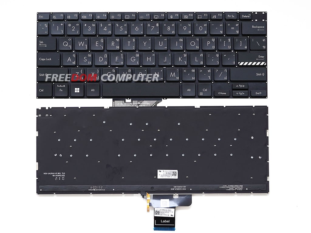Keyboard Asus คีย์บอร์ดโน๊ตบุ๊ค KEYBOARD ASUS Vivobook Pro 14 OLED ...